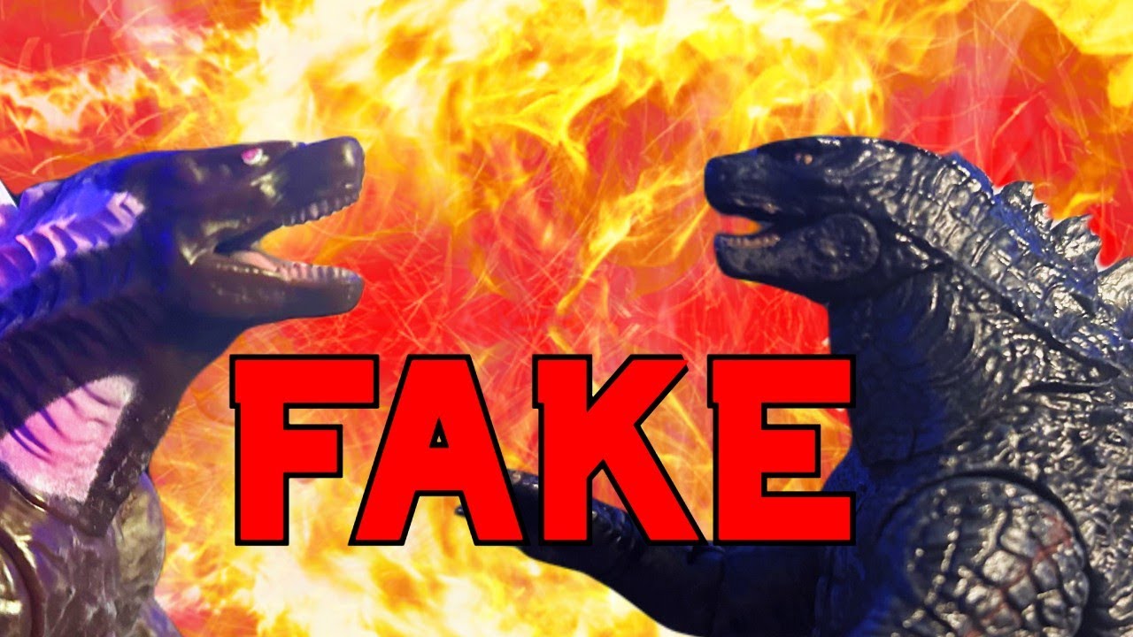 I Bought FAKE Godzilla Figures - YouTube