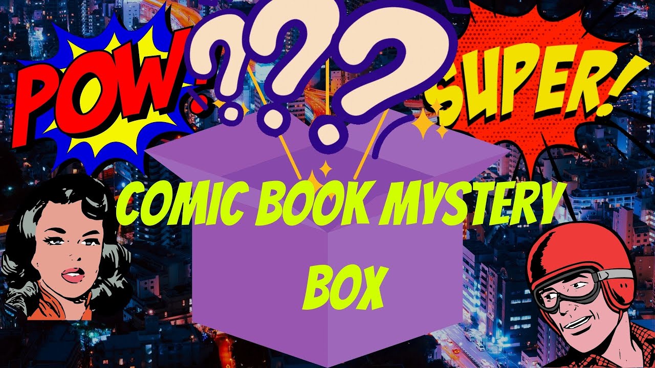 Unboxing: Comic Book Mystery Box (Let Us See What's Inside) - YouTube