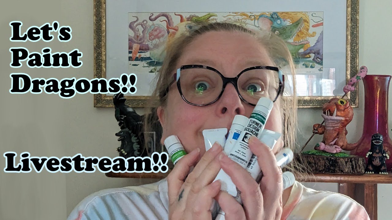 Let's Paint Dragons!! - YouTube