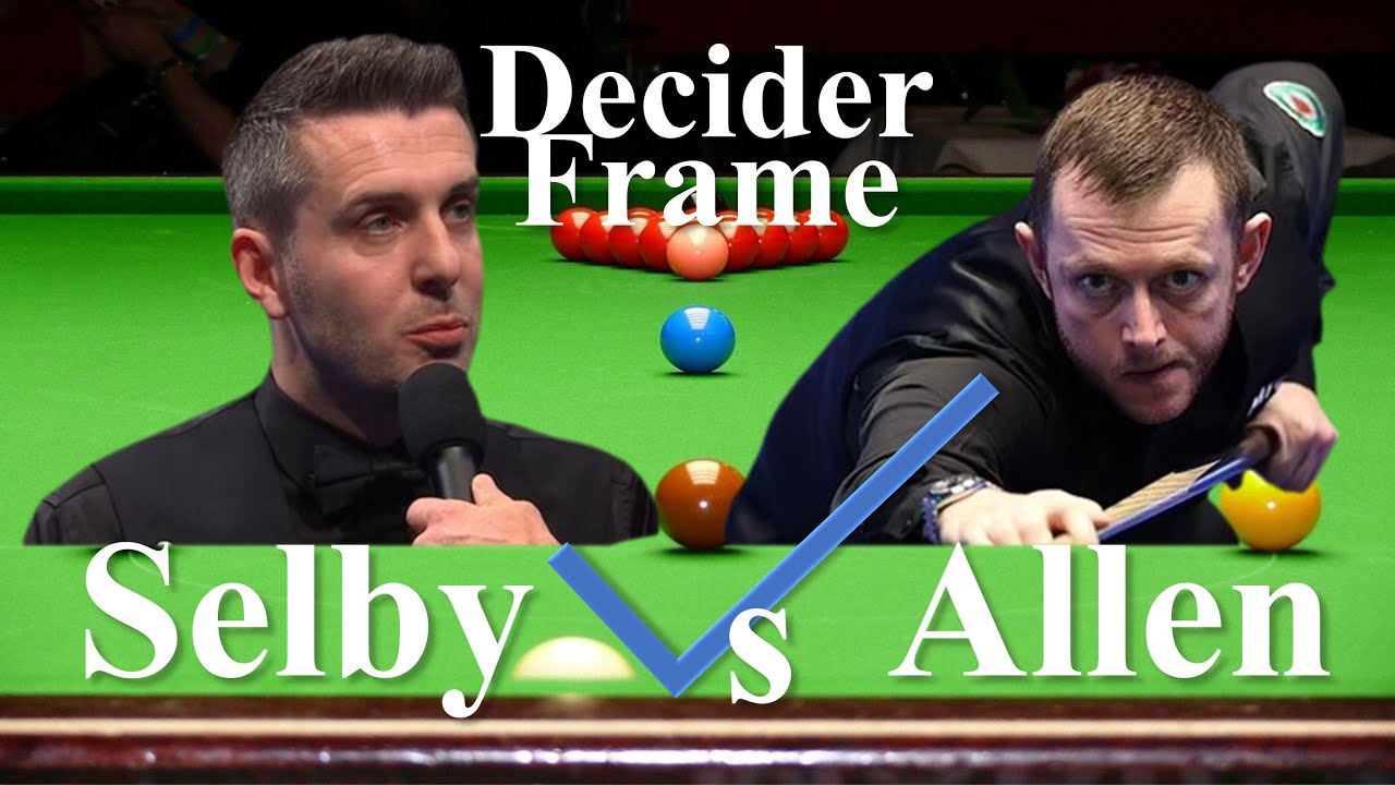 147 MAXIMUM BREAK for Mark Allen v Mark Selby The Masters 2024 Snooker ...