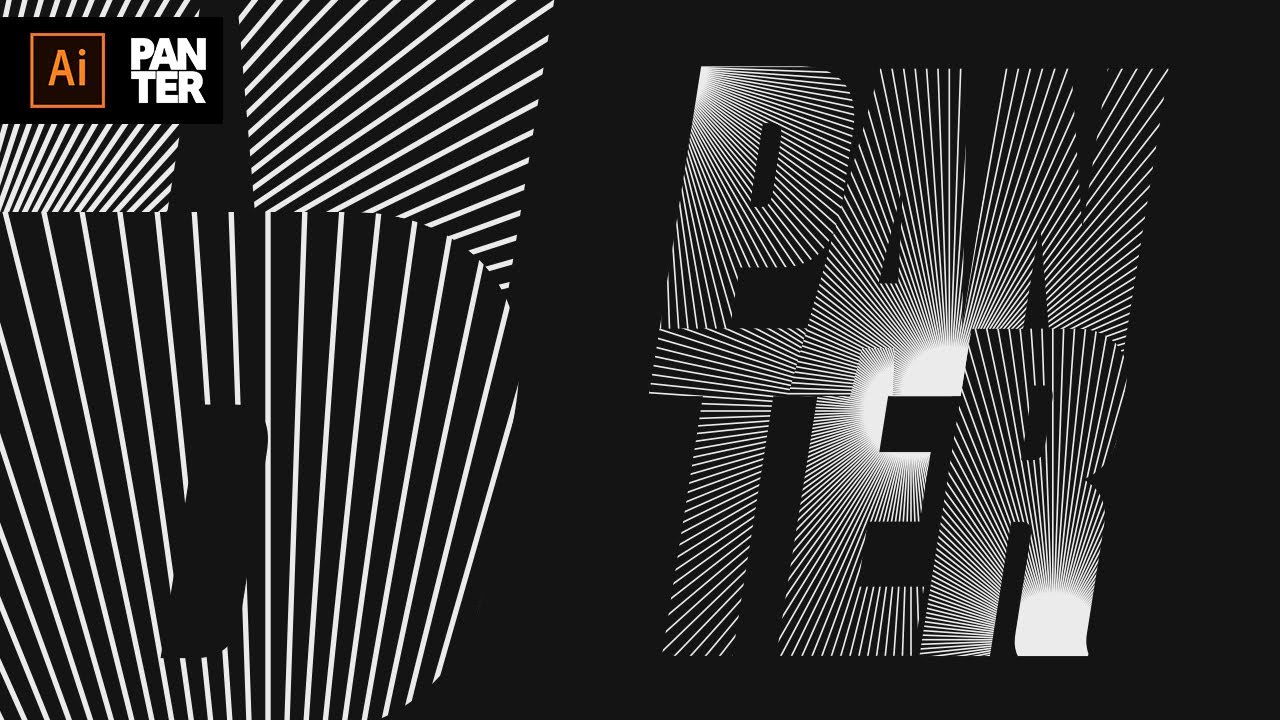 How To Apply Ray Effect On Your Logo | Adobe Illustrator - YouTube