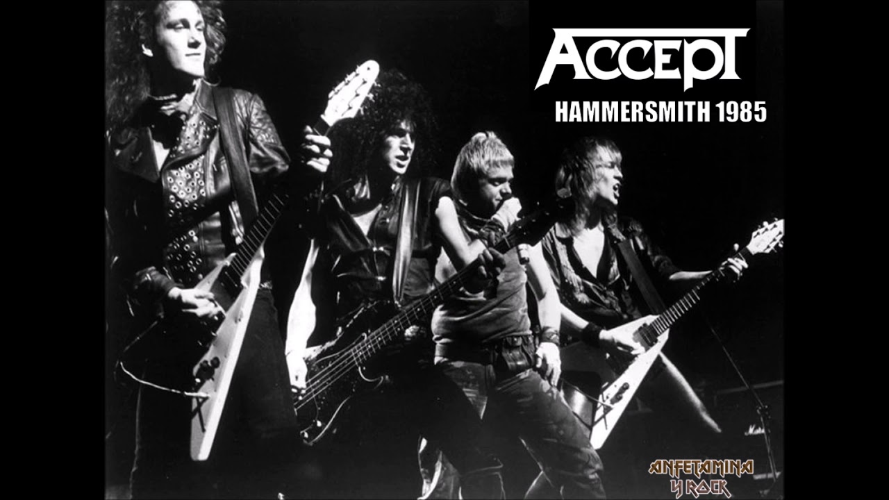 Accept Hammersmith 1985 - YouTube