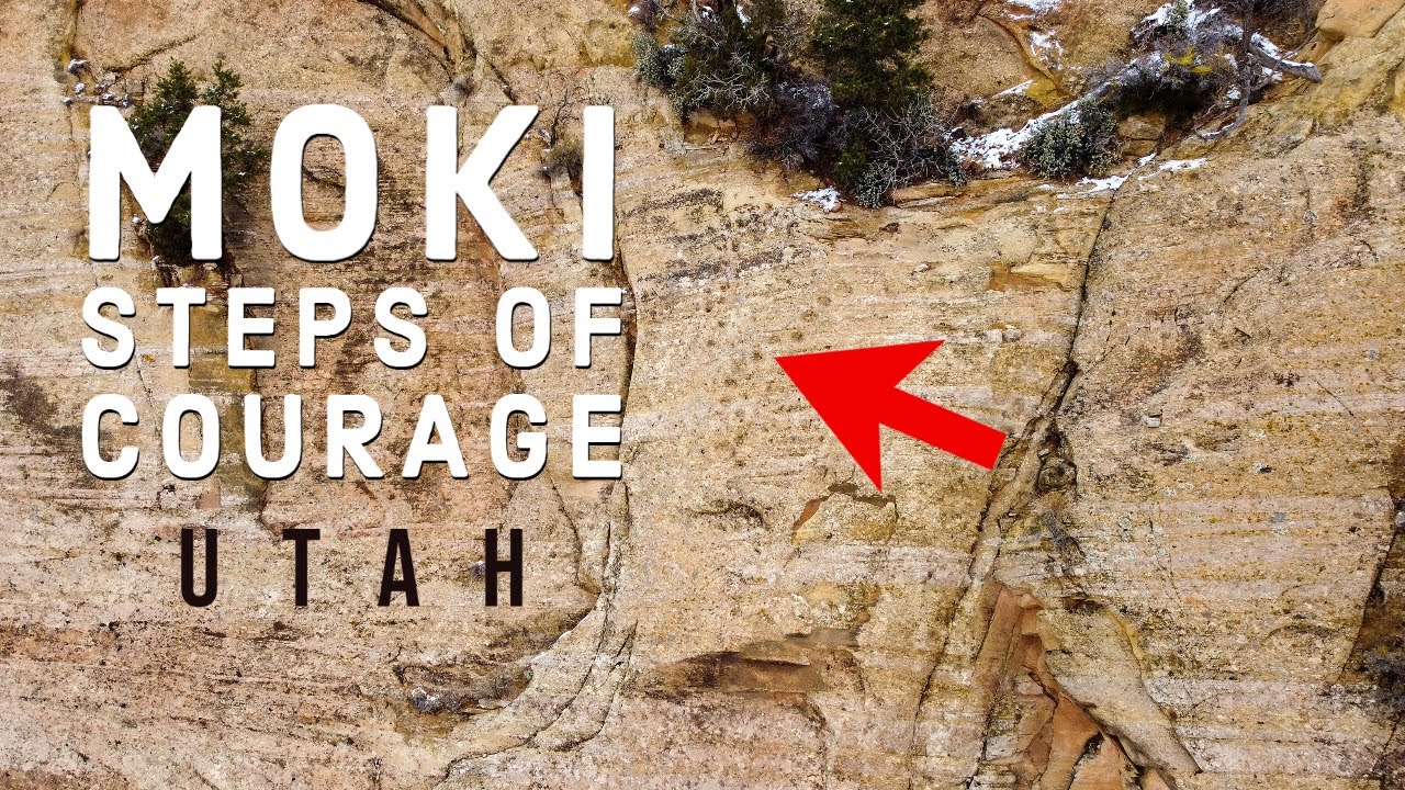 Moki Steps of Courage - Utah - YouTube