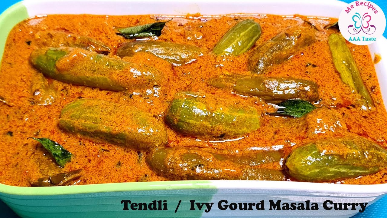 Ivy Gourd /Tendli Masala Curry | ತೊಂಡೆಕಾಯಿ Tindora Masala Curry for ...