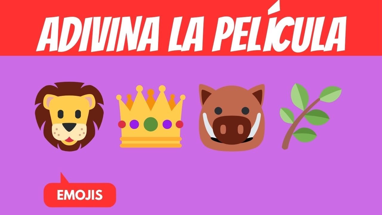 ¡Adivina la Película con Emojis! | Quiz de Películas Animadas 🎉 - YouTube