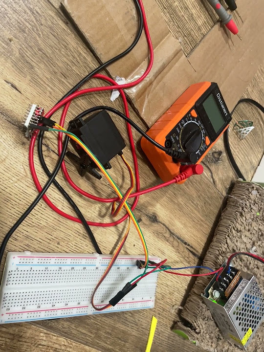 Esp32 C3 Mini Controlling A Mg996r Servo Motor Youtube