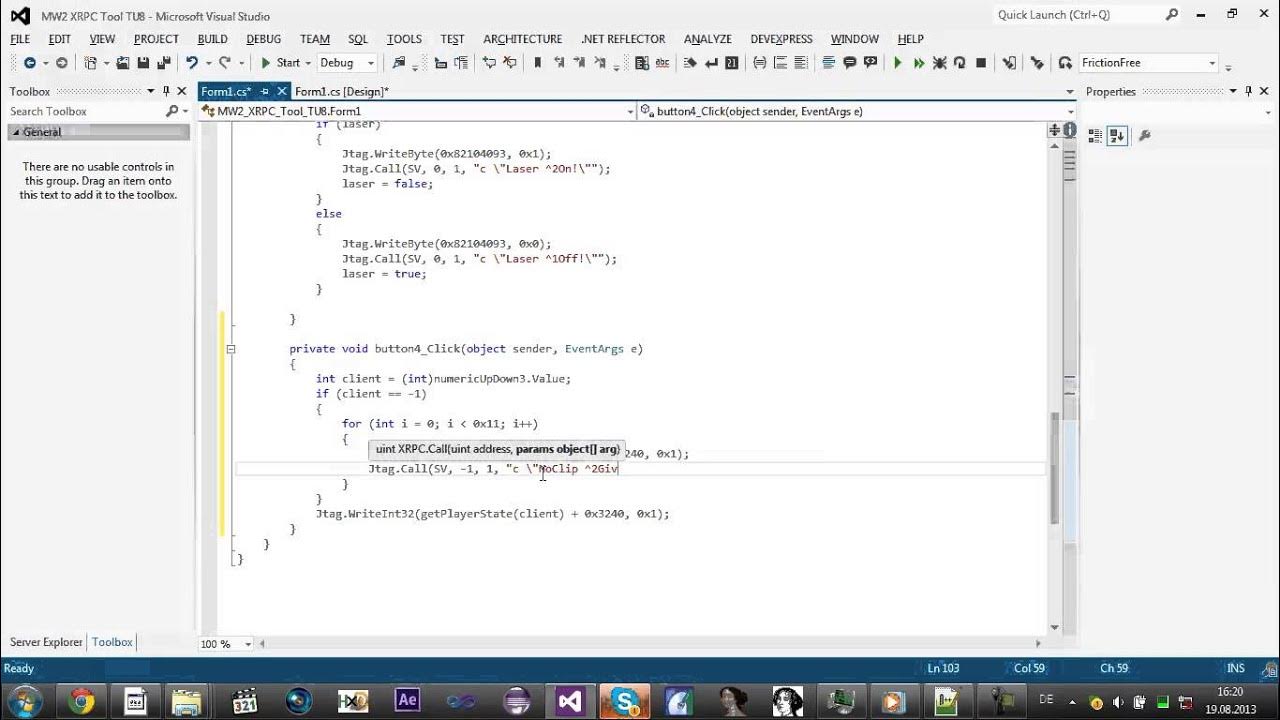 [Tutorial][C#]How to create a XRPC Tool for MW2 | Part 3 - YouTube