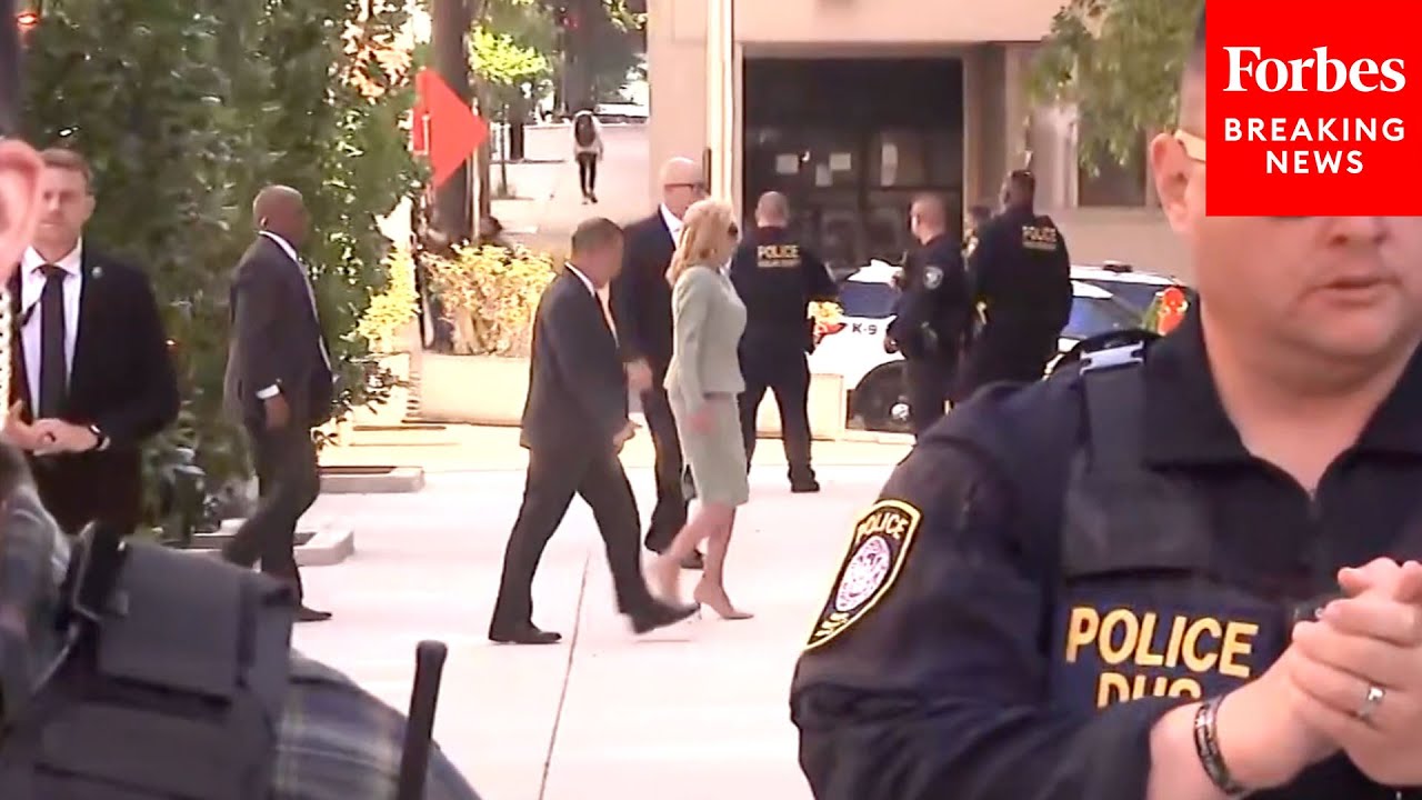 BREAKING NEWS: First Lady Dr. Jill Biden Arrives At Federal Court For ...