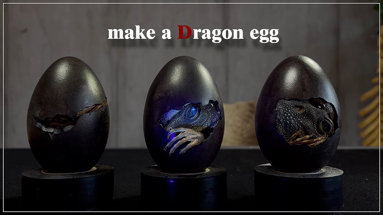 How to make a Dragon egg？（Part2-----2) - YouTube