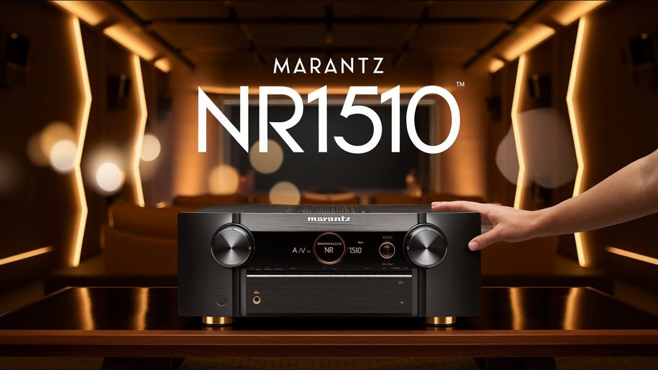 Marantz NR1510 Review – Best Slimline AV Receiver in 2025? - YouTube