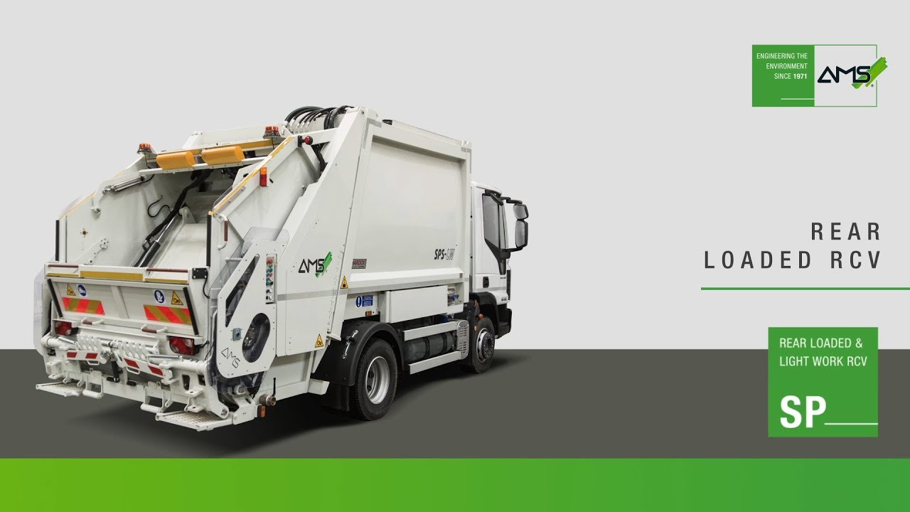 Rear Loaders RCVs by AMS S.p.A. - YouTube