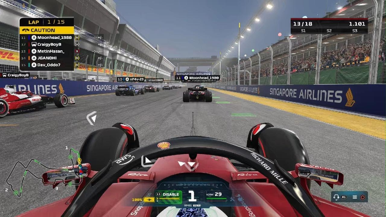 F1 22 PS5 4K 60FPS - Turning Brilliant Start Into a Disaster - YouTube