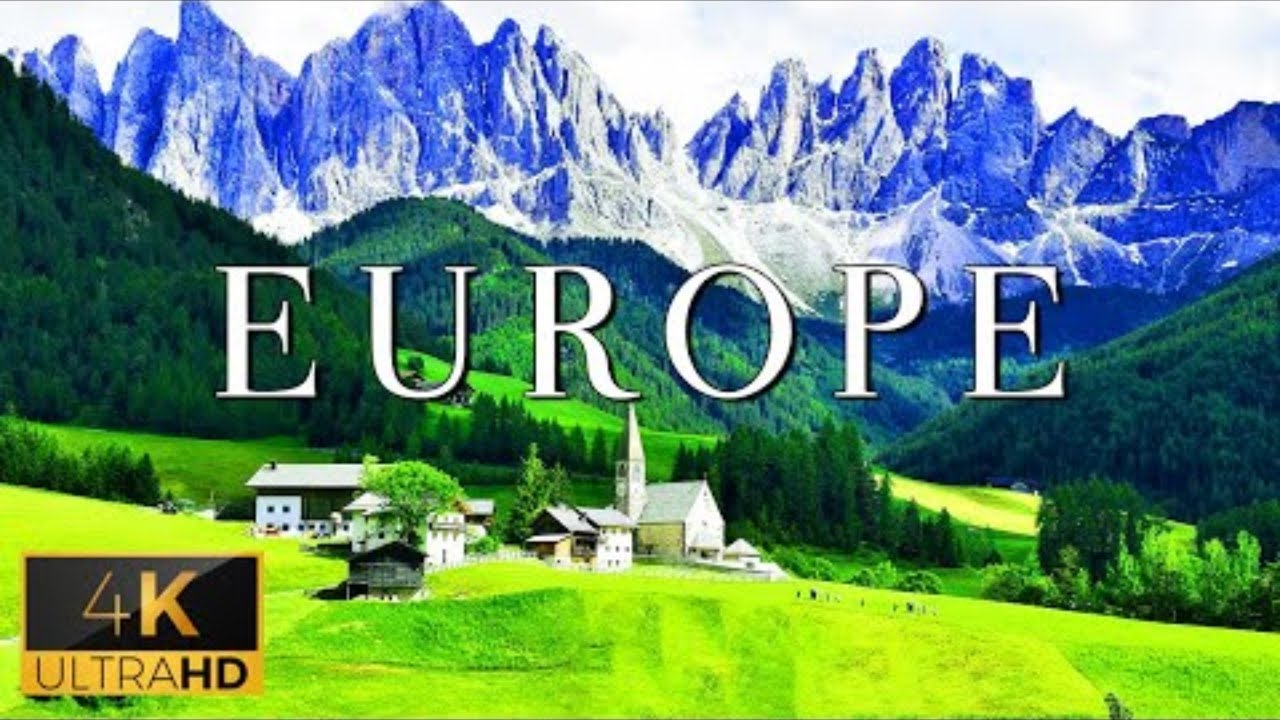 Europe 4K - Scenic Relaxation - Nature Scenic Relaxation Film With ...