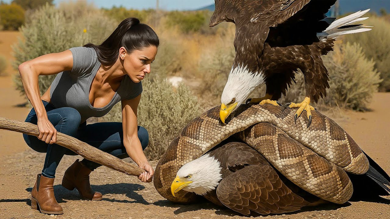 How Did The Brave Young Girl Rescue The Eagle From The Giant Python? - YouTube