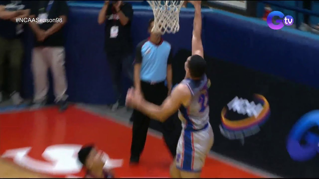 Cade Flores with the throwdown! #NCAASeason98 - YouTube