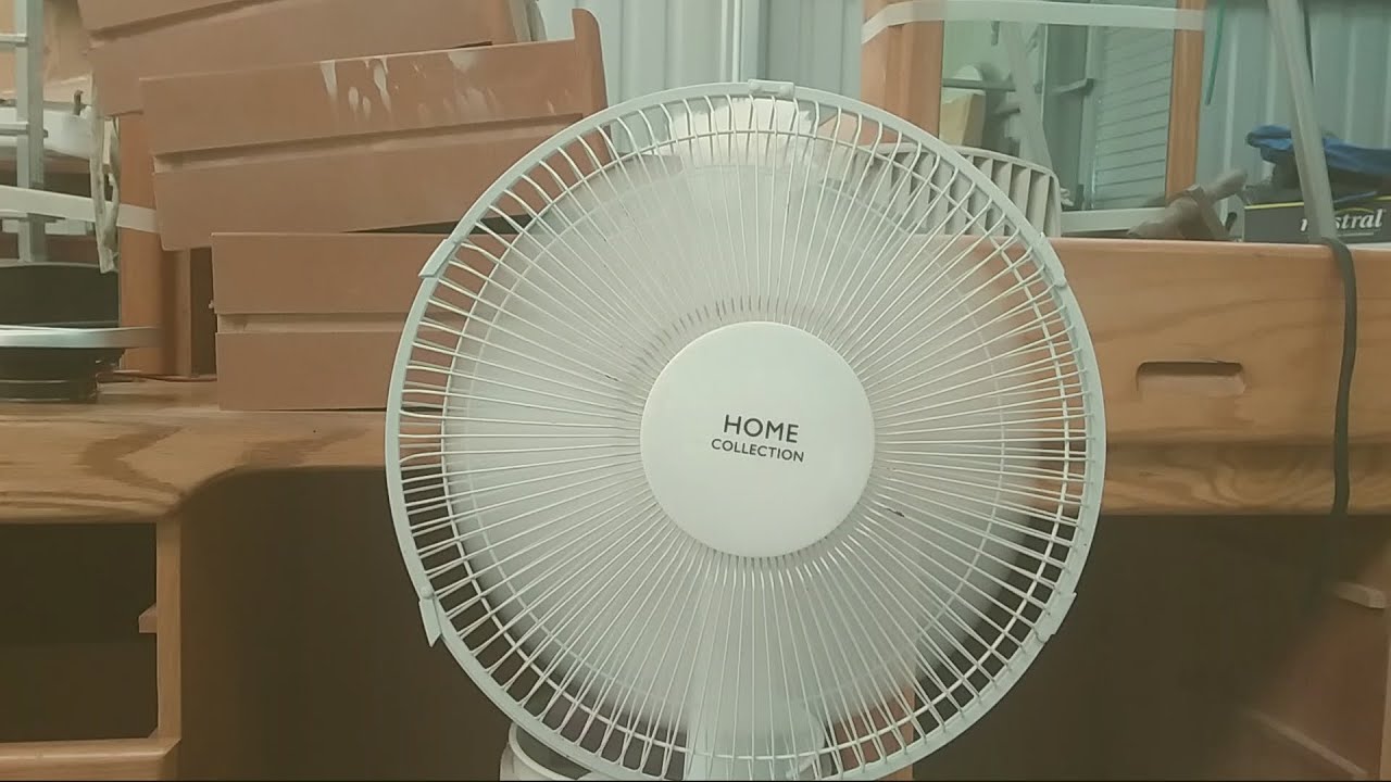 Home Collection desk fan remake - YouTube