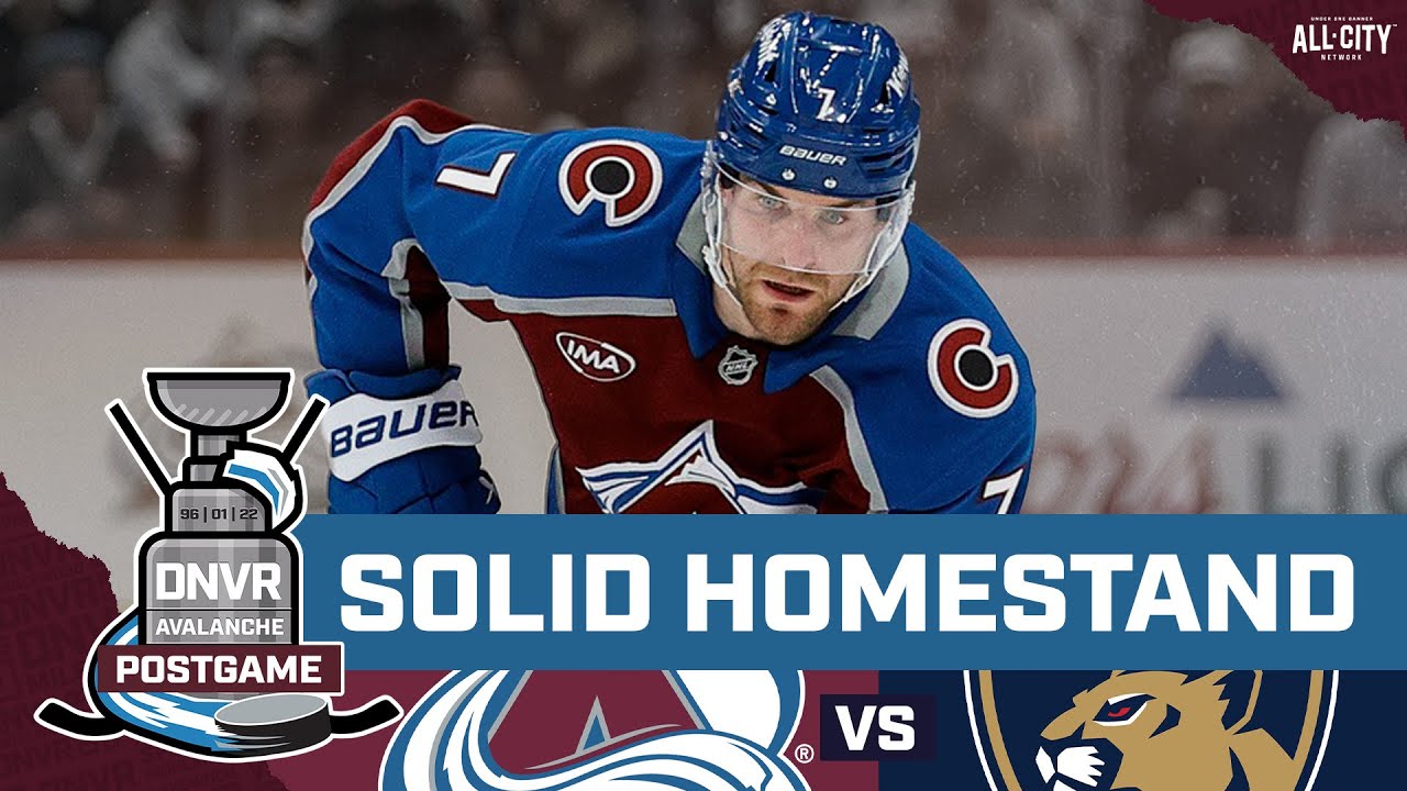 Devon Toews and the Colorado Avalanche defense power them past Florida ...