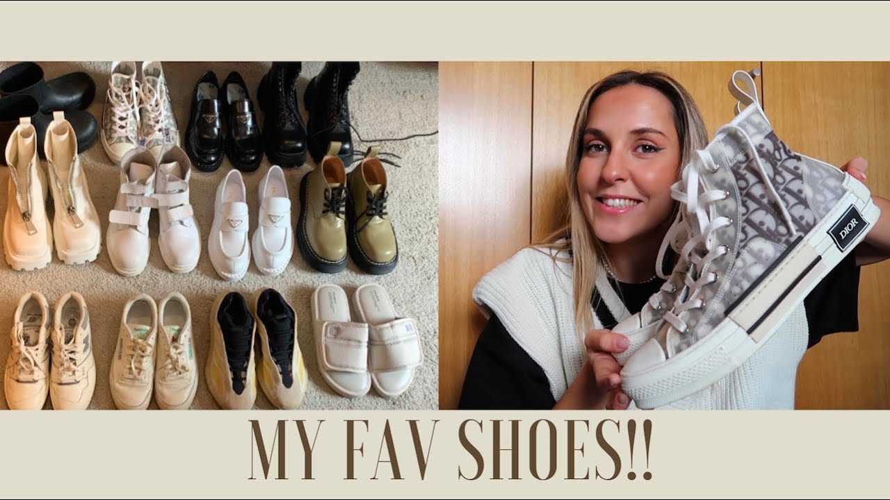 MY FAV SHOES AT THE MOMENT *shoe collection* - YouTube