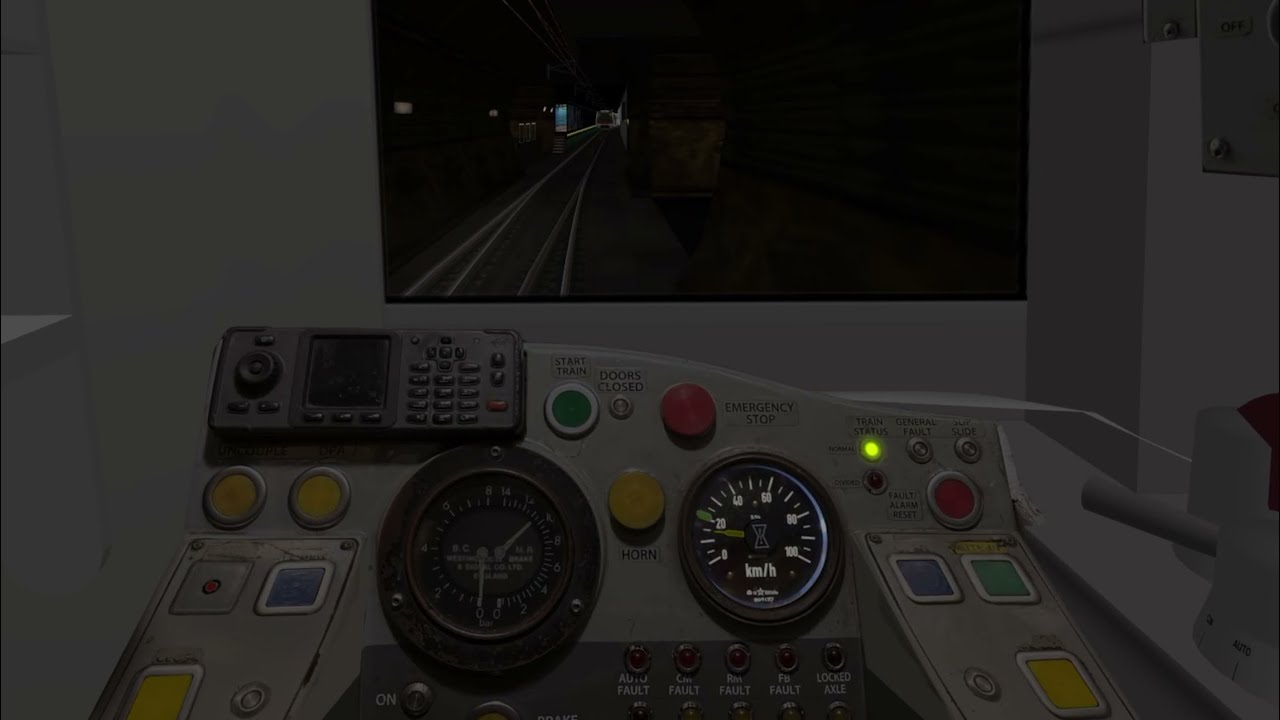OpenBVE M Train Cab ATO ATP Demo 06 - YouTube