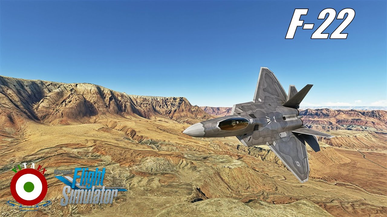 MSFS 2020 | F-22 | Top Mach Studios | RECENSIONE | ITA | Xbox/PC - YouTube