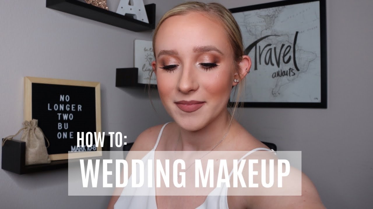 Recreating My Wedding Makeup Youtube