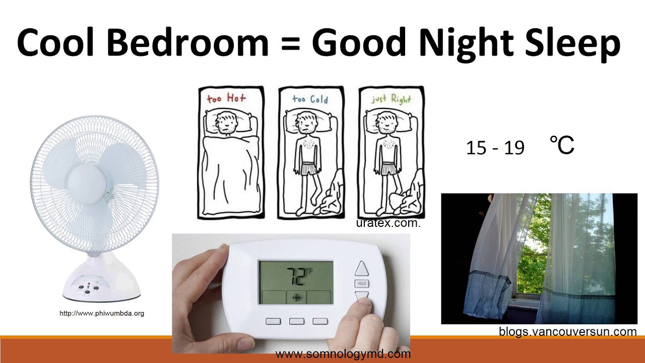 Adjusting Body Temperature to Improve Sleep - YouTube