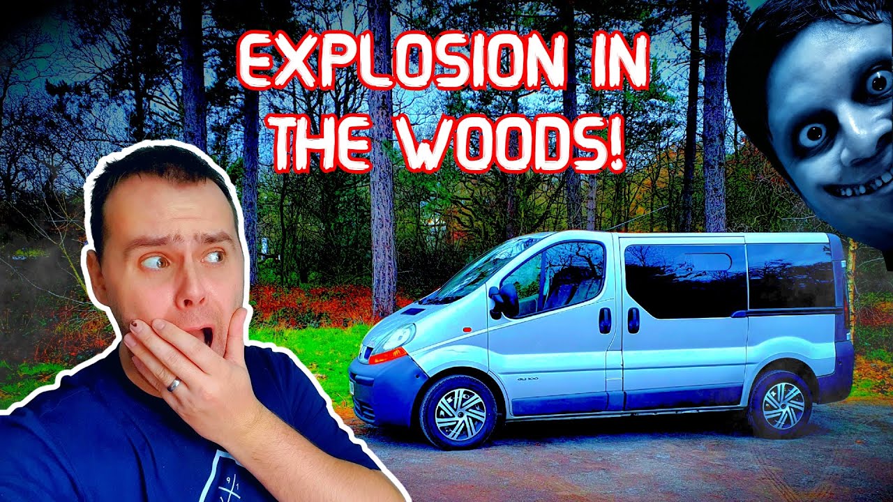 CREEPY Night Van Camping In A Haunted Woodland | Stealth Camping UK ...