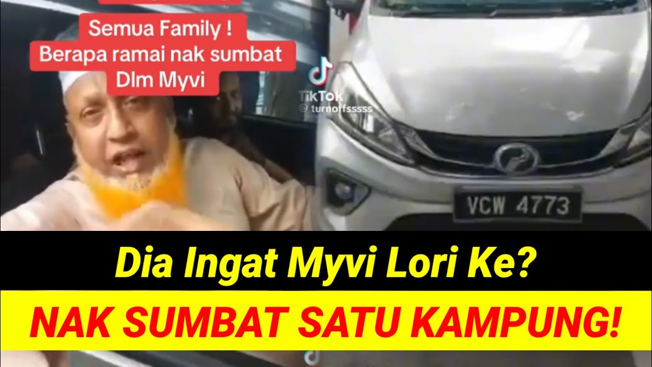 Berapa Orang Dia Nak Sumbat Dalam Myvi Tu Weh?! - YouTube
