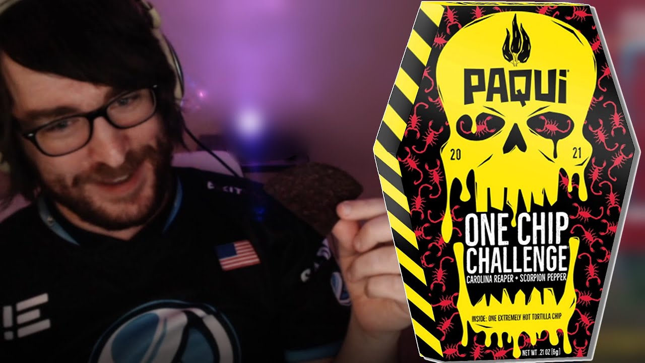 HARBLEU VS WORLD'S HOTTEST TORTILLA CHIP - Overwatch - YouTube