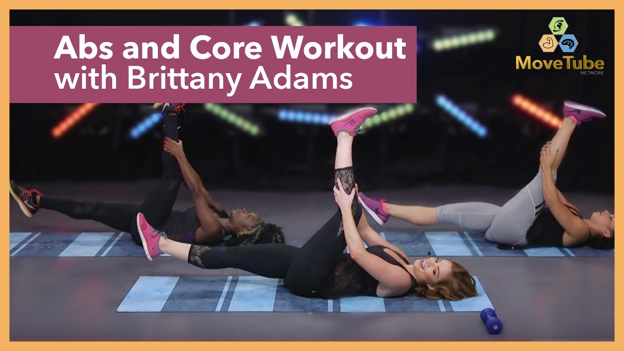 Loose the Pooch Abs and Core Workout with Brittany Adams! - YouTube