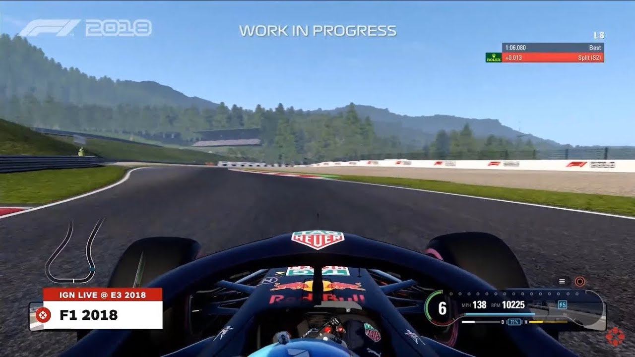 F1 2018 GAMEPLAY - E3 2018 - YouTube