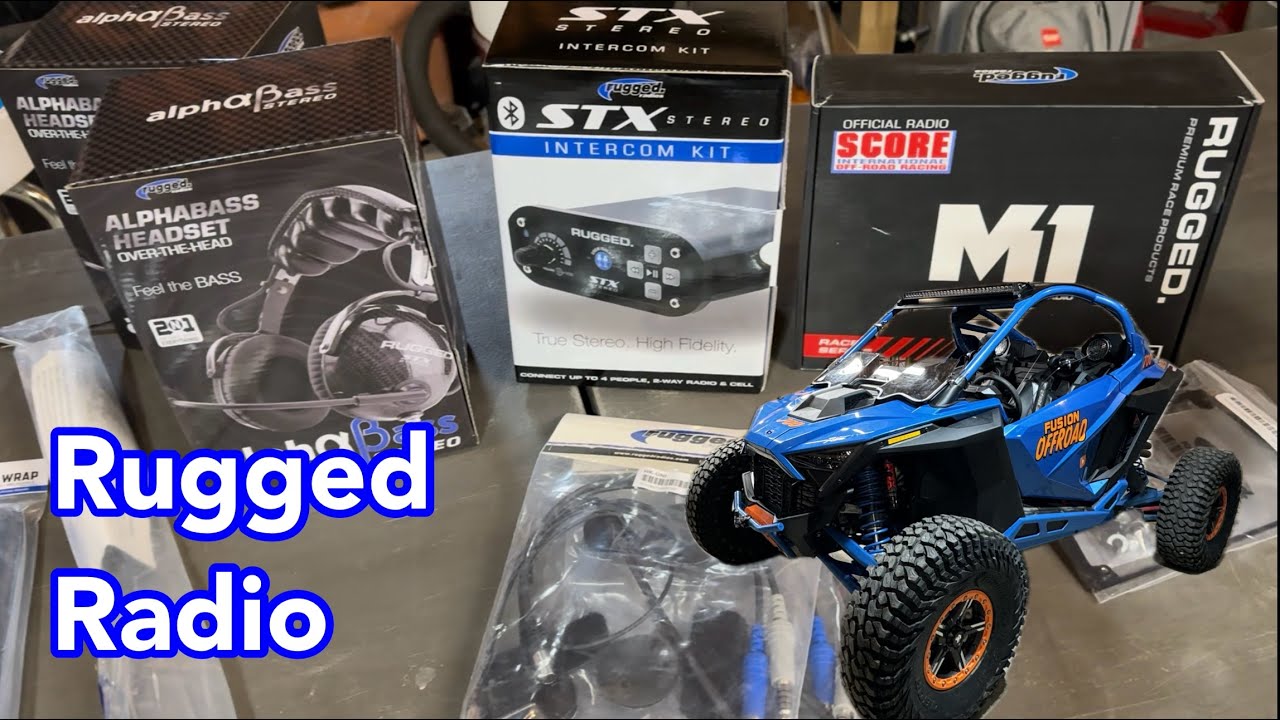 Rugged Radio RZR Pro R Setup Demystified: Easy installation - YouTube