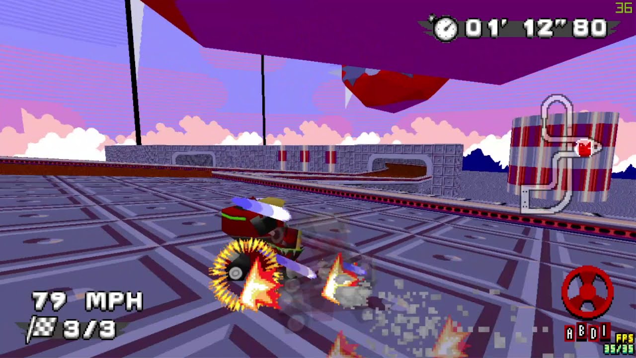 SRB2 Kart - Egg Zeppelin Zone - 1'32"77 - E-123 Omega - YouTube