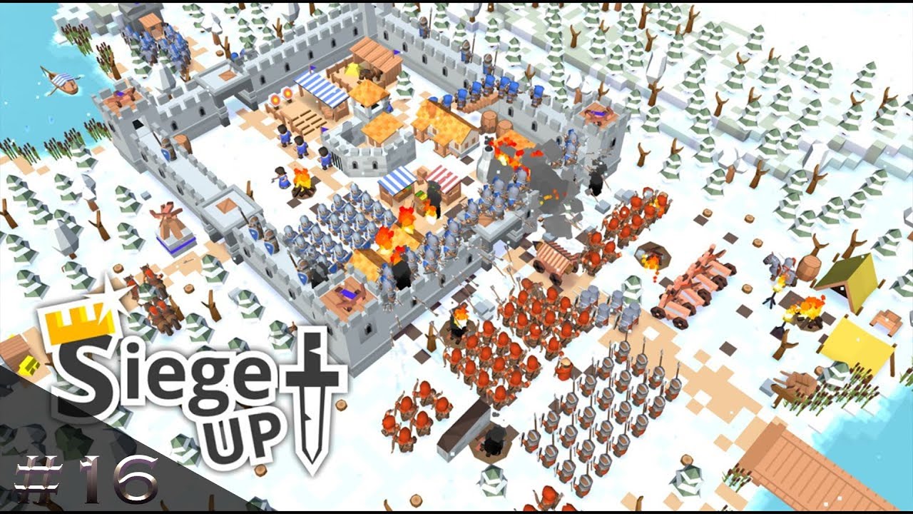 Siege Up! Demo - Campaign, Mission 16: Border Land - YouTube