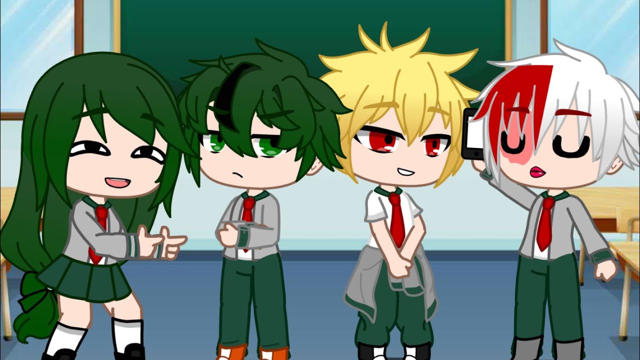 "Class 1A Personality Swap" |MHA Gacha| - YouTube