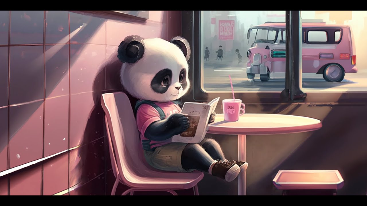 Lofi Panda Chillout Coffee: Calming Beats to a Relaxed Day - YouTube