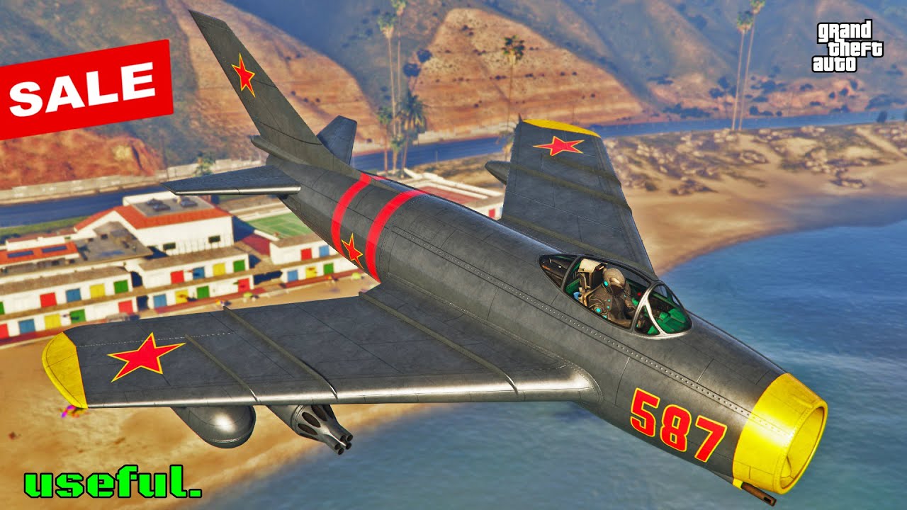 Fighter Plane | V-65 Molotok Review & Customization | GTA Online | SALE ...