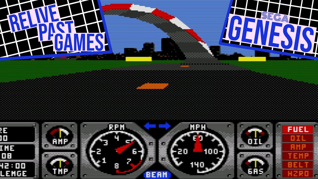 Race Drivin' (Sega Genesis) - YouTube