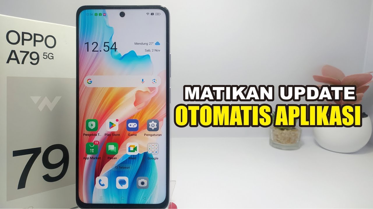 Cara Mematikan Update Otomatis di Play Store Oppo A79 - YouTube