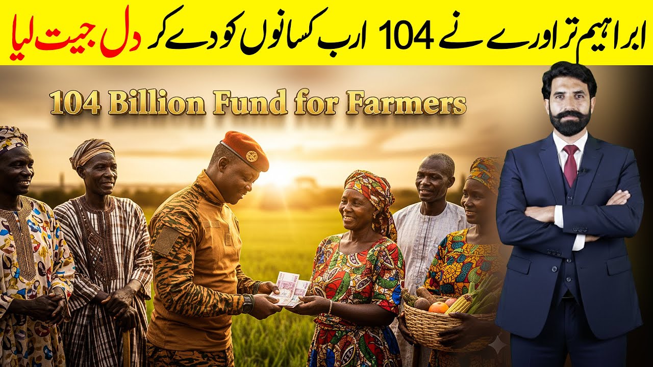 104 Billion Fund for Farmers Ibrahim Traore New Achivements | Ibrahim ...