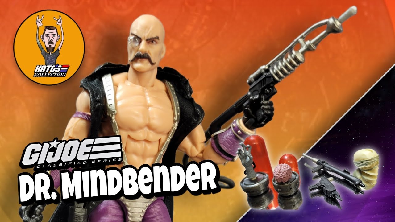 G.I. Joe Classified Series Dr Mindbender Review - YouTube
