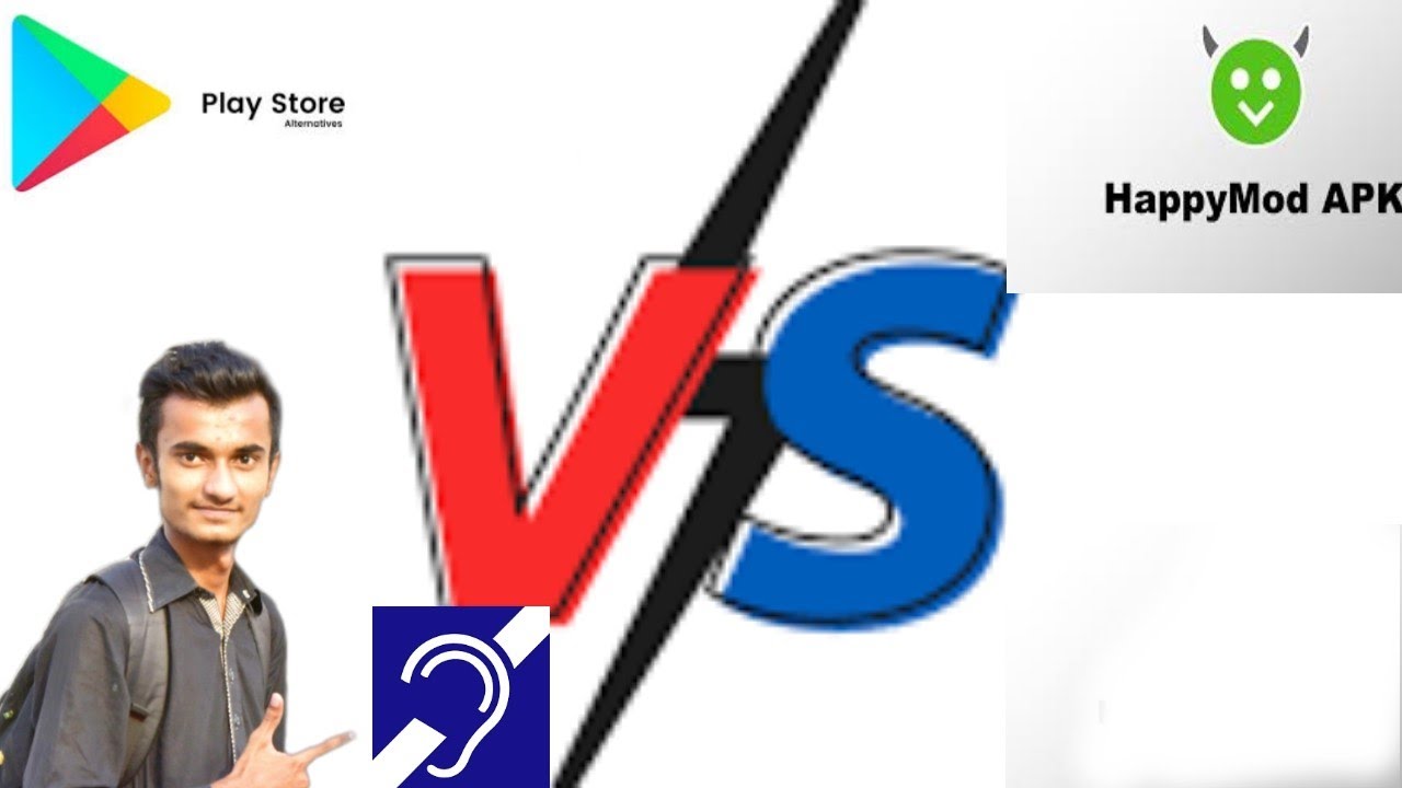 Play Store vs Happymod | Deaf | - YouTube