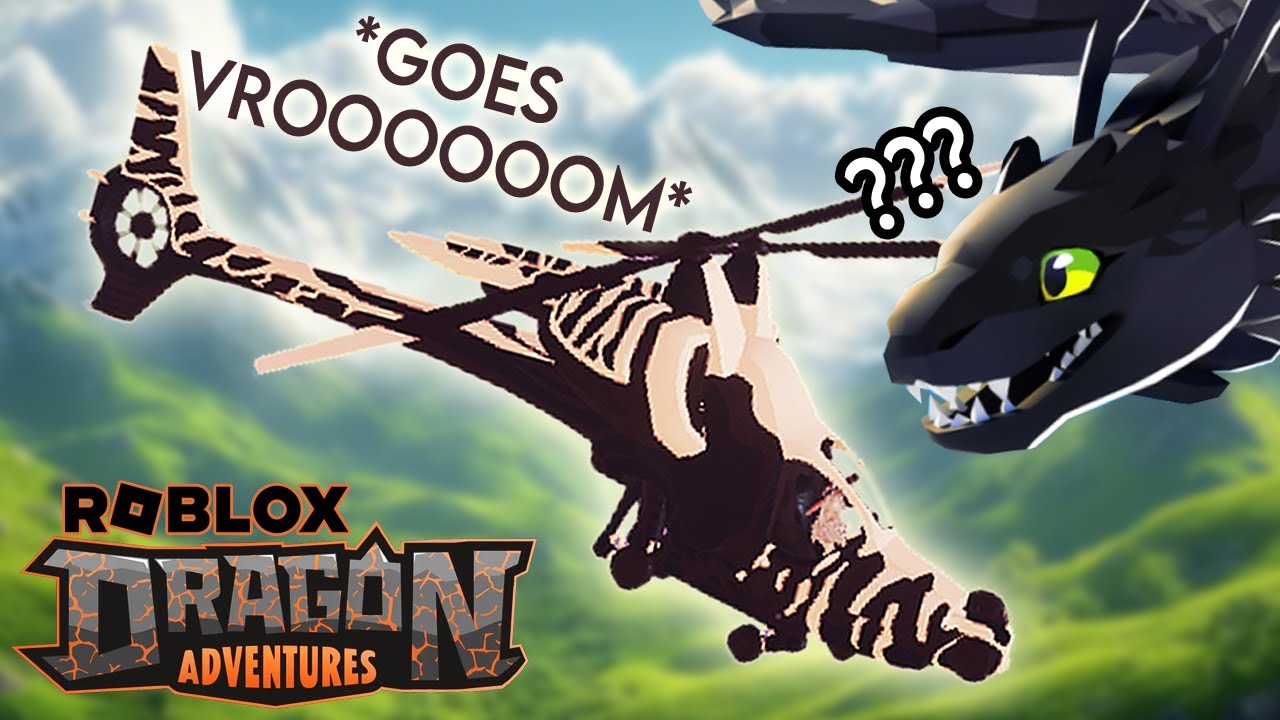 So Dragons are HELICOPTERS Now!? Dragon Adventures on Roblox - YouTube