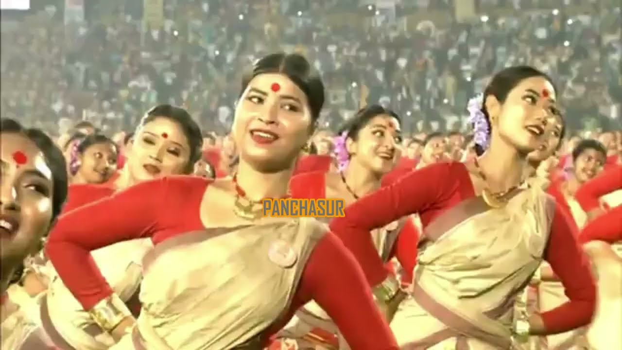 BIHU DANCE / GUINNESS WORLD RECORD/ FULL VIDEO - YouTube