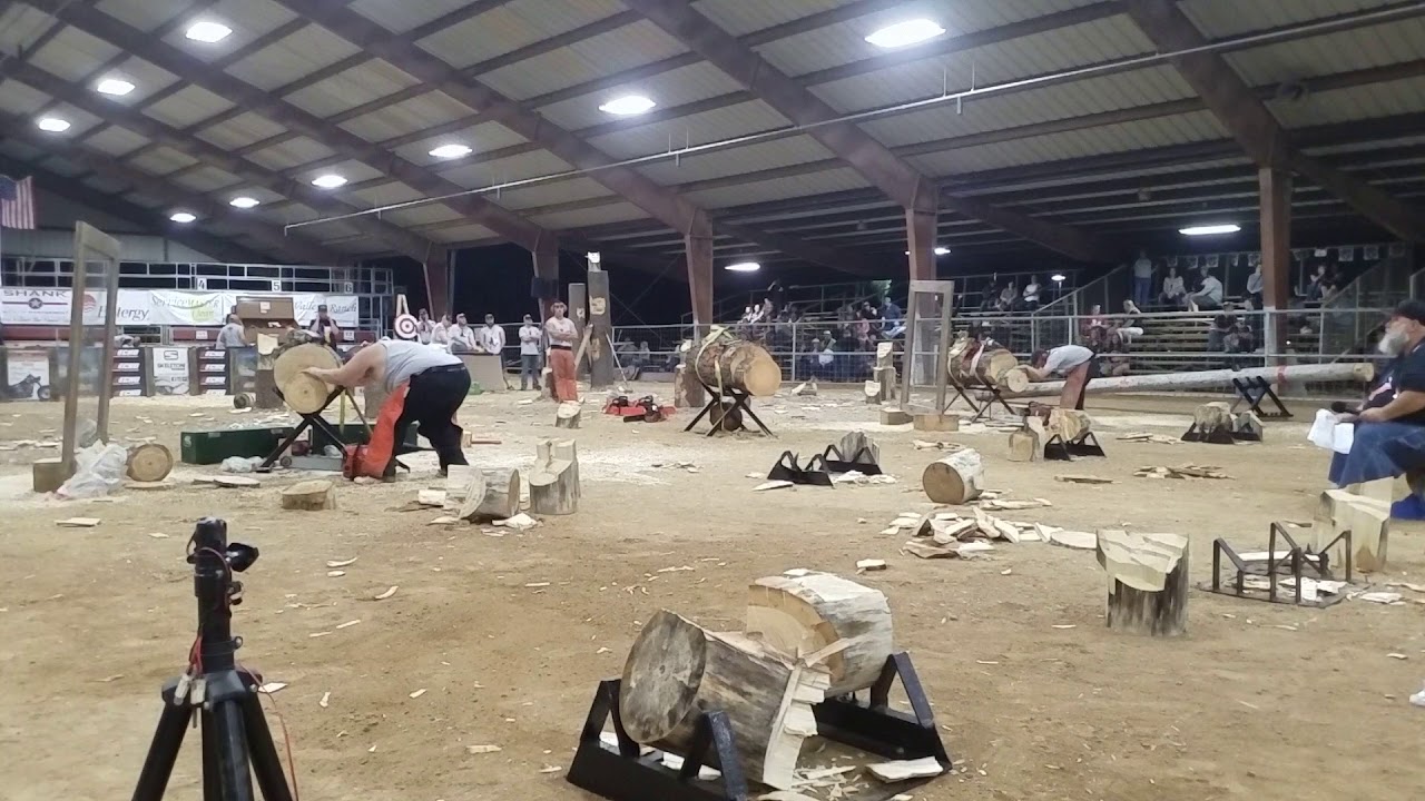 The Texas State Lumberjack Competition 2017 - YouTube