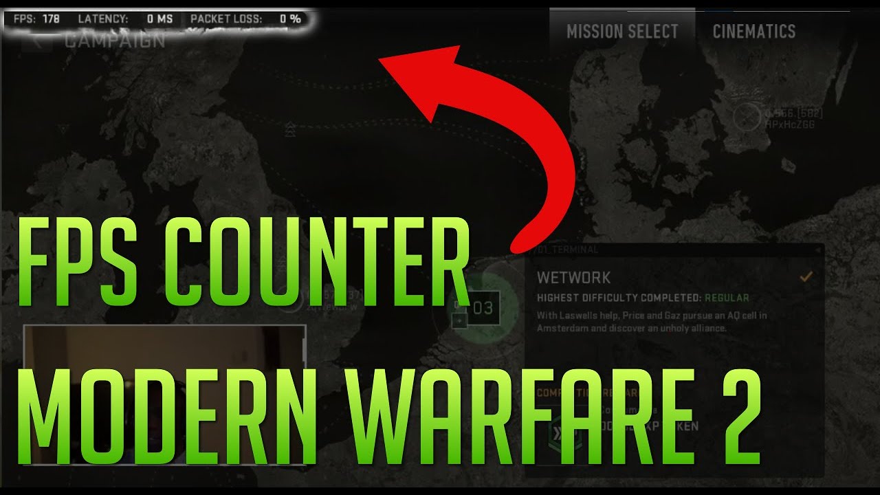 How To View Your FPS Counter in Modern Warfare 2 (2022) - YouTube