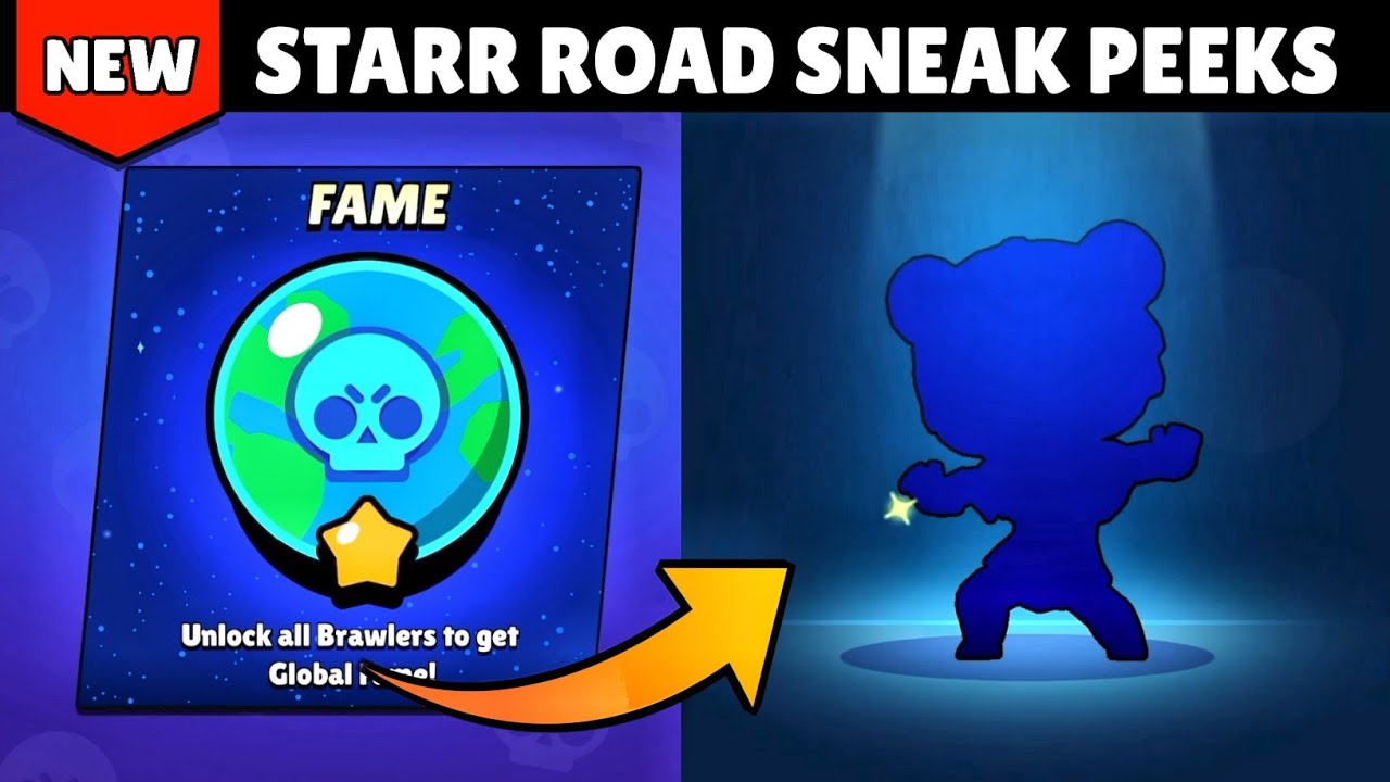 New *STARR ROAD* & All New TROPHY ROAD Sneak Peeks, Brawl Stars - YouTube