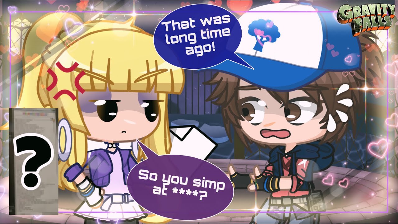 Dipper Is A Simp! ~ Gacha + Gravity Falls ~ (Dipper X Pacifica) - YouTube