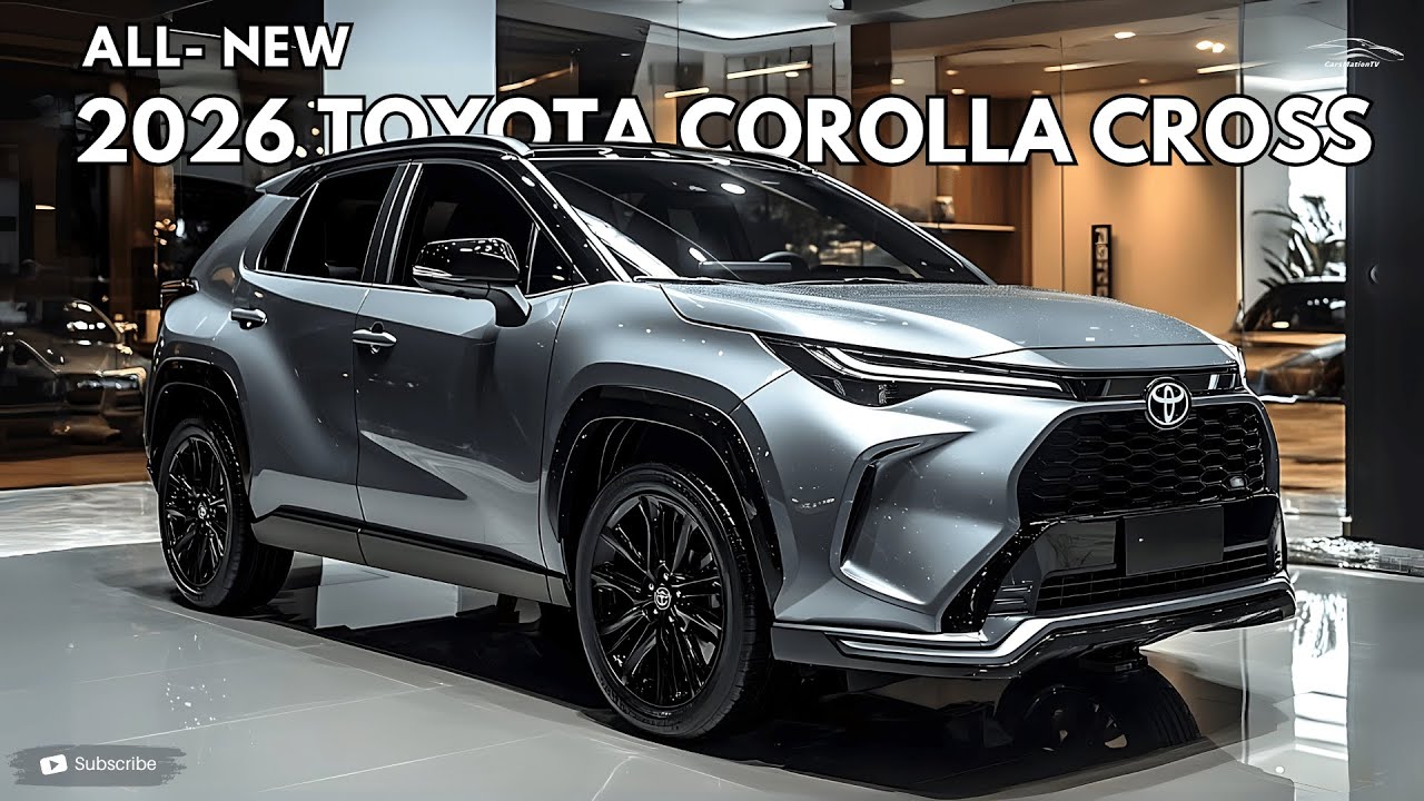 新型2026トヨタカローラクロス発表 - コンパクトSUVの基準を再定義 - YouTube