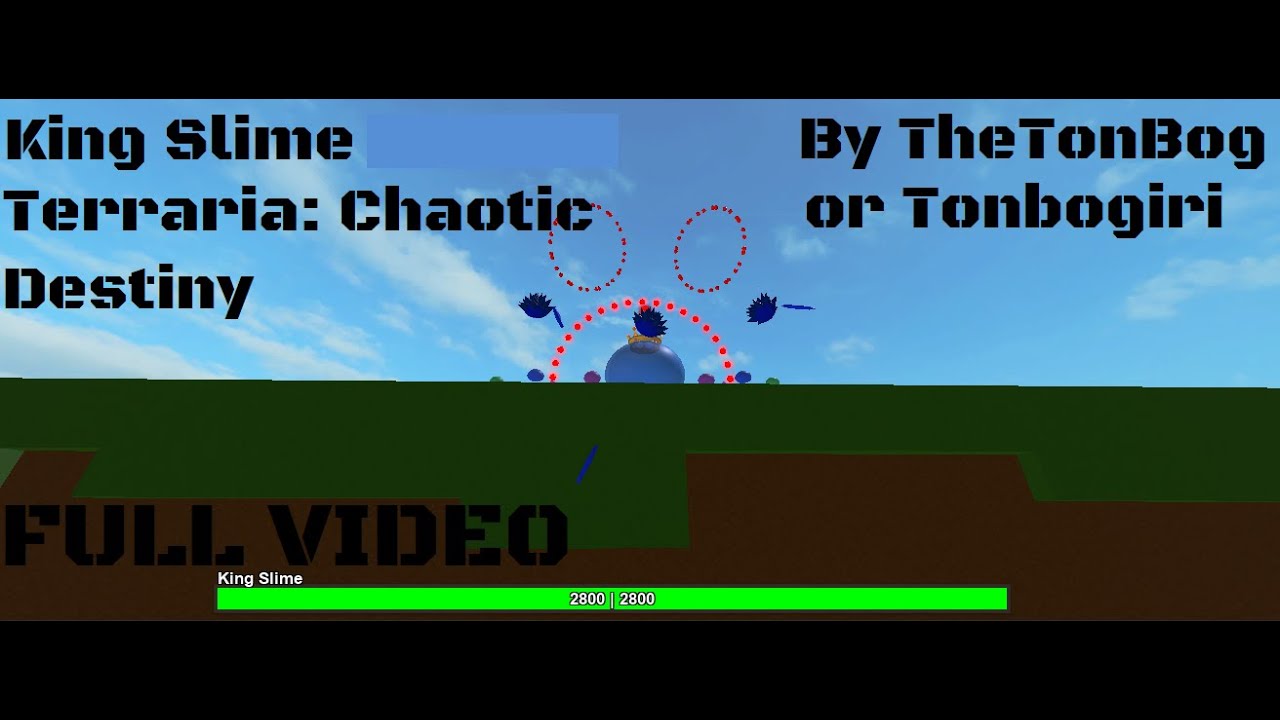 Terraria. Chaotic Destiny: King Slime. Episode 1 - YouTube